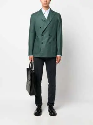 Boglioli Wide-lapel Double-breasted Blazer