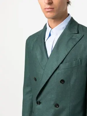 Boglioli Wide-lapel Double-breasted Blazer