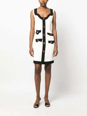 Moschino Contrast-border Mini Dress