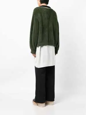 Undercover Layered V-neck Cardigan