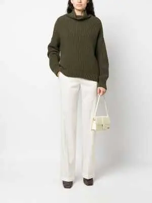 Fabiana Filippi Virgin Wool Tailored Trousers