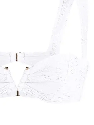 AMIR SLAMA Woven Balconette Bikini Set