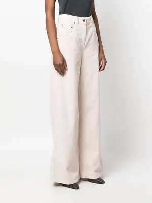 Brunello Cucinelli High-waist Wide-leg Jeans