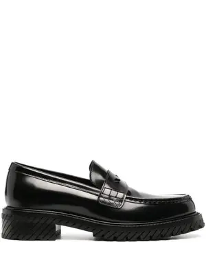 Off-White Chunky-sole Leather Loafers