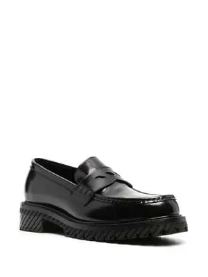 Off-White Chunky-sole Leather Loafers