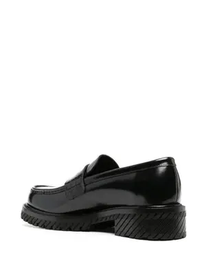 Off-White Chunky-sole Leather Loafers