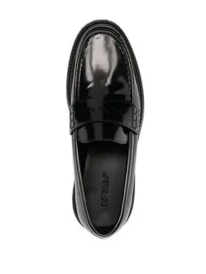 Off-White Chunky-sole Leather Loafers