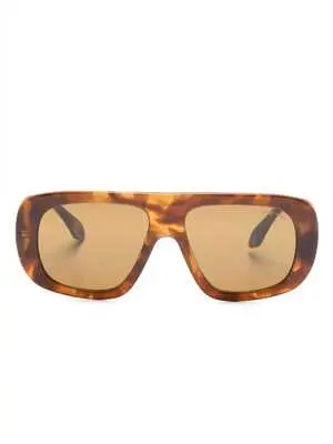 Giorgio Armani Oversized Sunglasses - Brown
