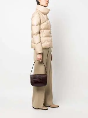 A.p.c. Sarah Croc-embossed Shoulder Bag