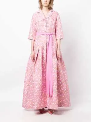 BARUNI Loretta Floral-print Gown
