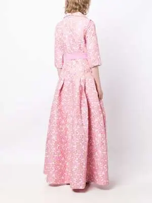 BARUNI Loretta Floral-print Gown
