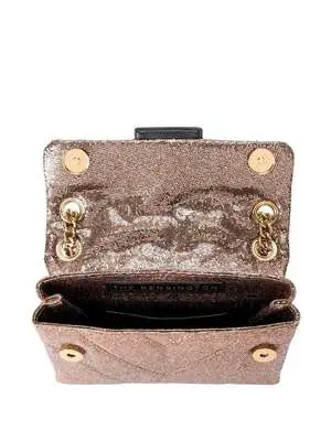 Kurt Geiger Mini Kensington Lurex Shoulder Bag