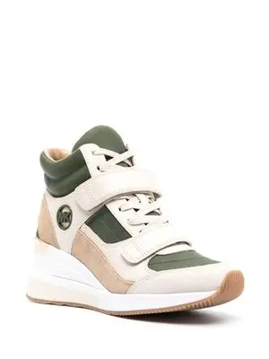 Michael Kors Gentry High-top Wedge Sneakers