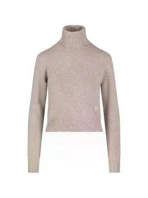 AMI Paris De Coeur Jumper - Neutrals