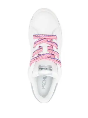 Premiata Belle Leather Sneakers - White