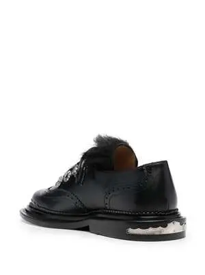 Toga 35mm Leather Oxford Shoes