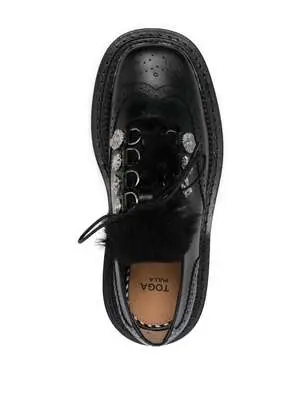 Toga 35mm Leather Oxford Shoes