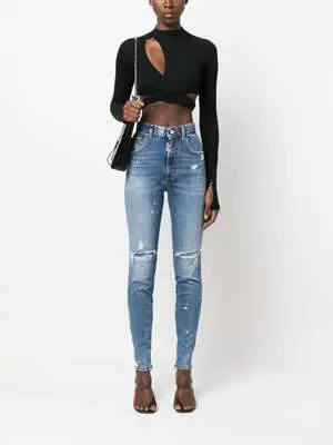 Dsquared2 High-rise Skinny Jeans