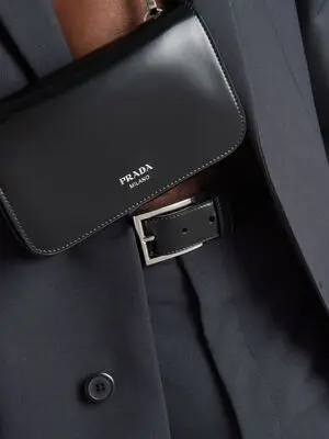 Prada Buckled Leather Belt