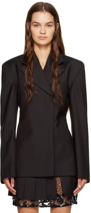 16Arlington 16Arlington Brown Lorelei Blazer - Bitter Chocolate