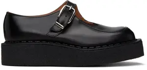 Comme Des Garçons Comme Des Garçons Homme Plus Black George Cox & John Moore Edition Monkstraps - 1 Black