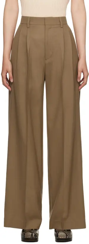 Filippa K Filippa K Khaki Darcey Trousers 6904 Nougat