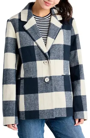 Splendid Ricki Plaid Blazer