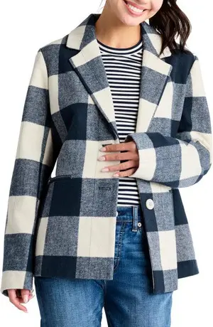 Splendid Ricki Plaid Blazer