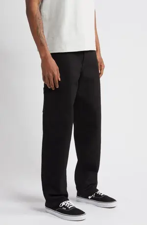 Carhartt Work In Progress Single Knee Organic Cotton Canvas Straight Leg Pants