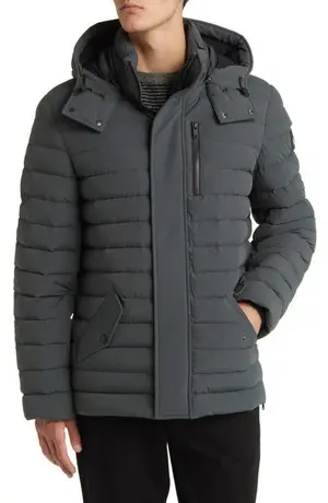 Moose Knuckles Greystone Down Puffer Jacket - Forrest Hill