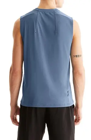 On Focus Performance Sleeveless T-shirt - Stellar