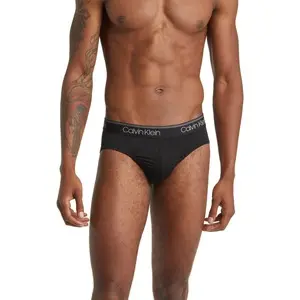 Calvin Klein 3-pack Microfiber Briefs - Black