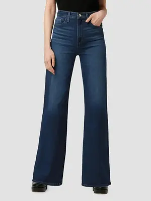 Joe's Jeans The Mia High-rise Stretch Wide-leg Jeans