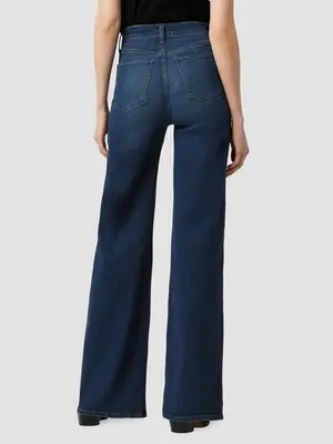 Joe's Jeans The Mia High-rise Stretch Wide-leg Jeans