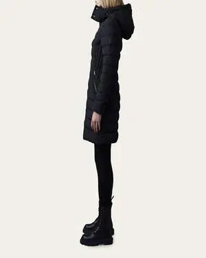 Mackage Farren Lightweight Down Coat - Black