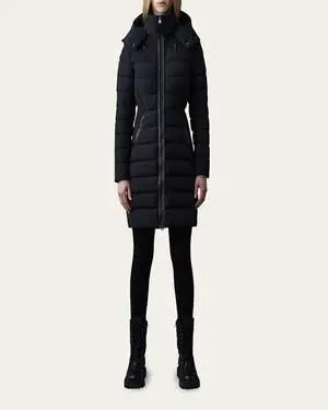 Mackage Farren Lightweight Down Coat - Black