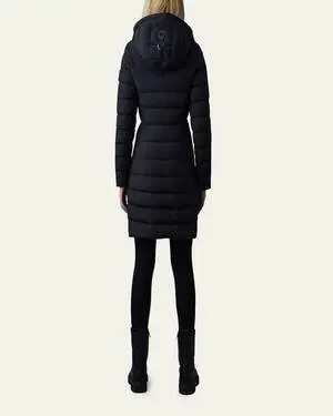 Mackage Farren Lightweight Down Coat - Black
