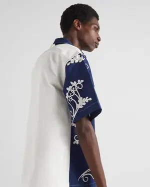 Prada Double Match Cotton Shirt