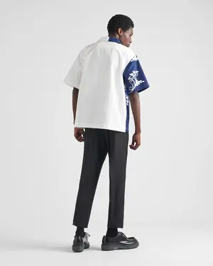 Prada Double Match Cotton Shirt