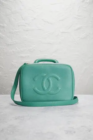 Chanel Caviar Timeless Vanity Bag