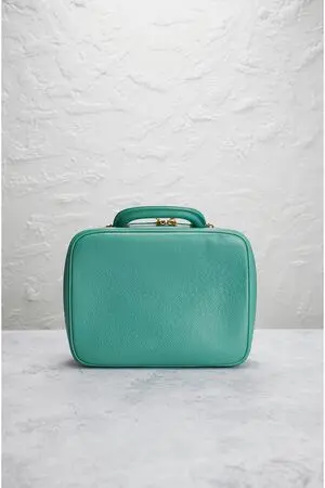 Chanel Caviar Timeless Vanity Bag - Turquoise