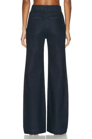 GRLFRND Camille High Rise Flared Trouser Jeans