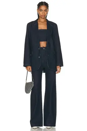 GRLFRND Camille High Rise Flared Trouser Jeans