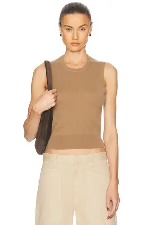 NILI LOTAN May Sweater Top - Tan
