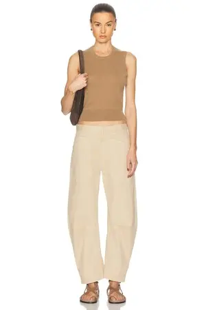 NILI LOTAN May Sweater Top - Tan