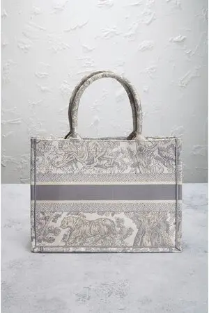 Dior Book Tote - Grey