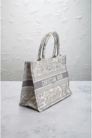 Dior Book Tote - Grey