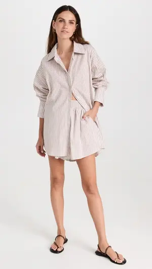 Lioness Boyfriend Striped Shorts