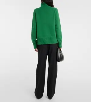 Max Mara Mantova Wool And Cashmere Turtleneck Sweater