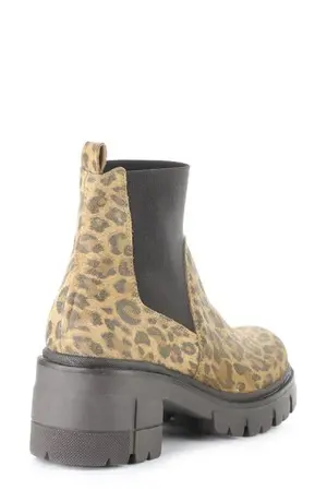 BOS. & CO. Bianc Lug-sole Chelsea Boot - Leopard/brown